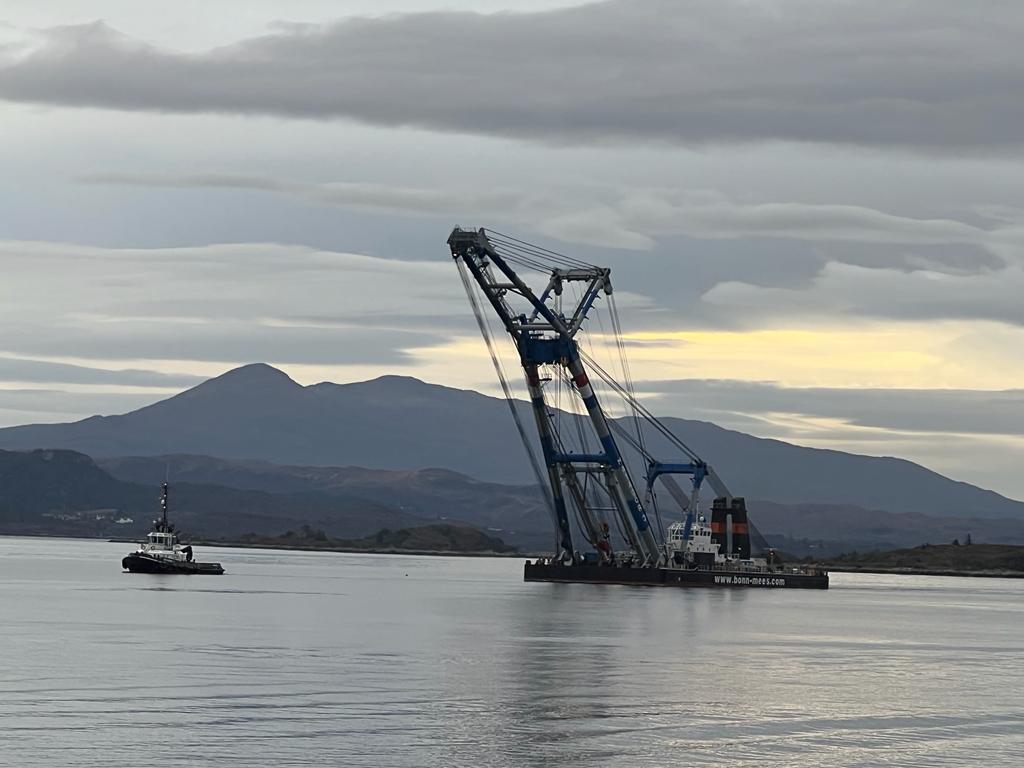 Matador 3 Visits Kishorn Port | Ferguson Transport & Shipping